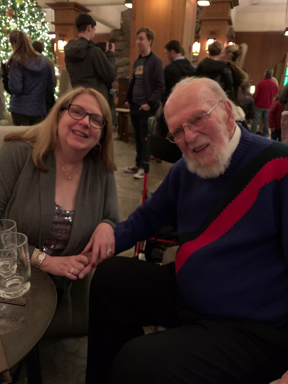 Michele Hope with her father | Delta News Hub