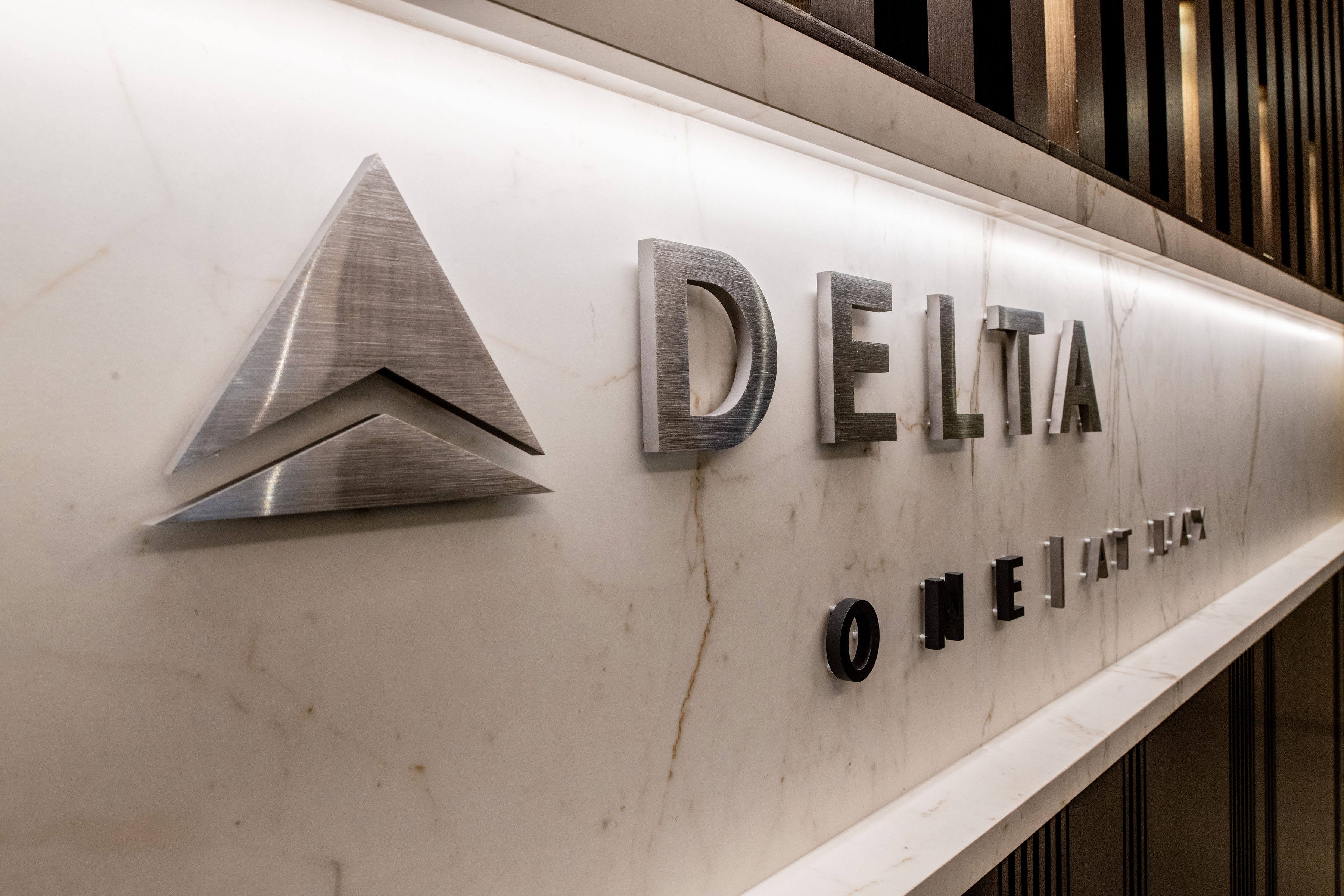 LAX Delta One Check In Signage Delta News Hub LAX Delta One Check In Signage Delta News Hub