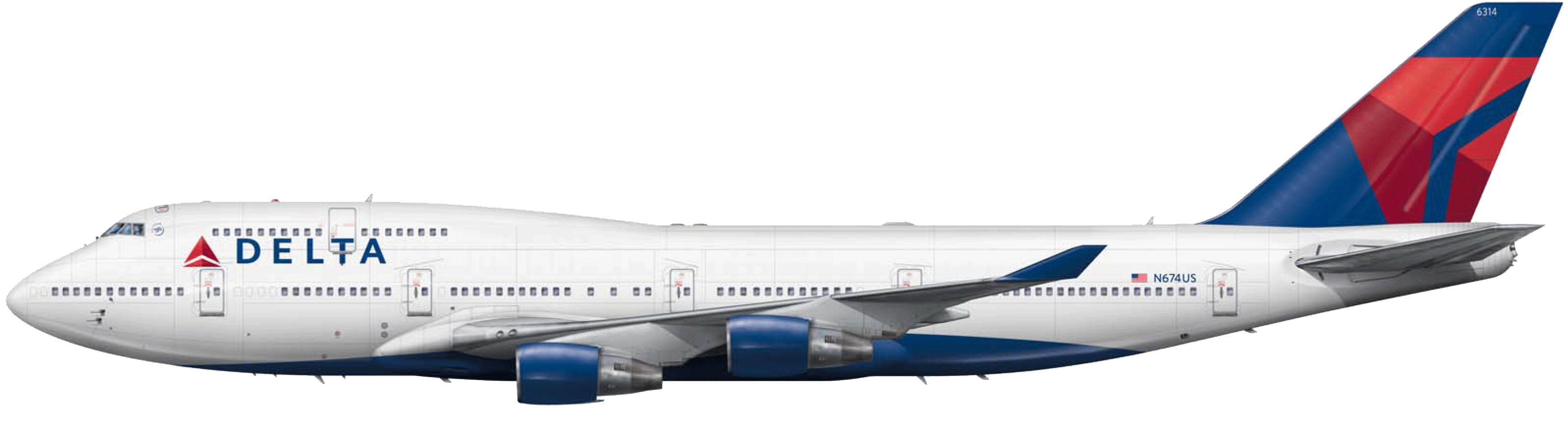 Boeing 747 400 Delta News Hub