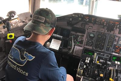 Branson in cockpit | Delta News Hub