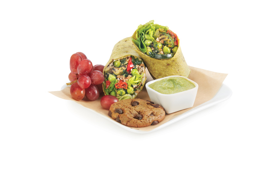 Luvo_DA_2015_Mediterranean Veggie Wrap | Delta News Hub