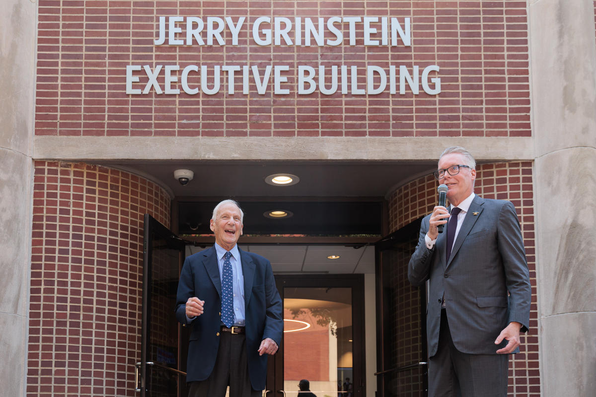 Jerry Grinstein Executive Building dedication | Delta News Hub