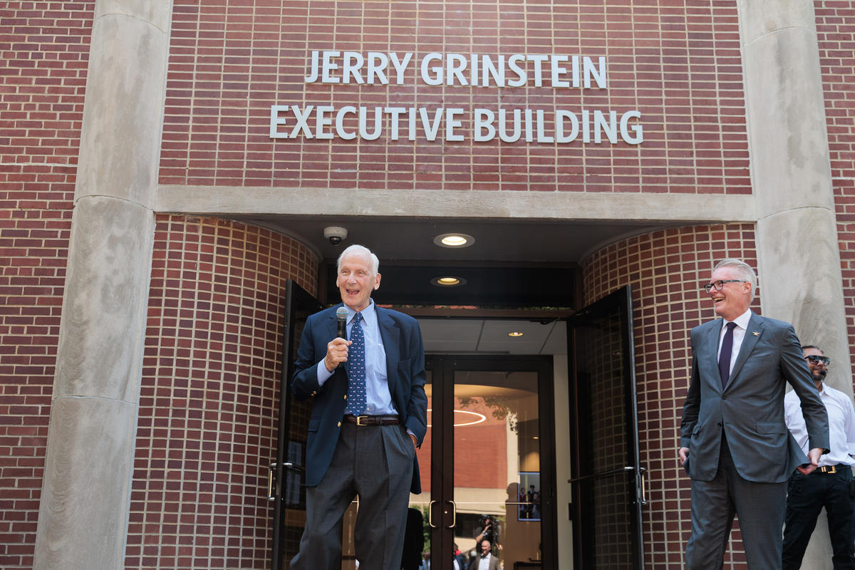 Jerry Grinstein Executive Building dedication | Delta News Hub