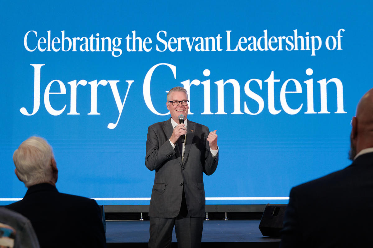 Jerry Grinstein Executive Building luncheon | Delta News Hub