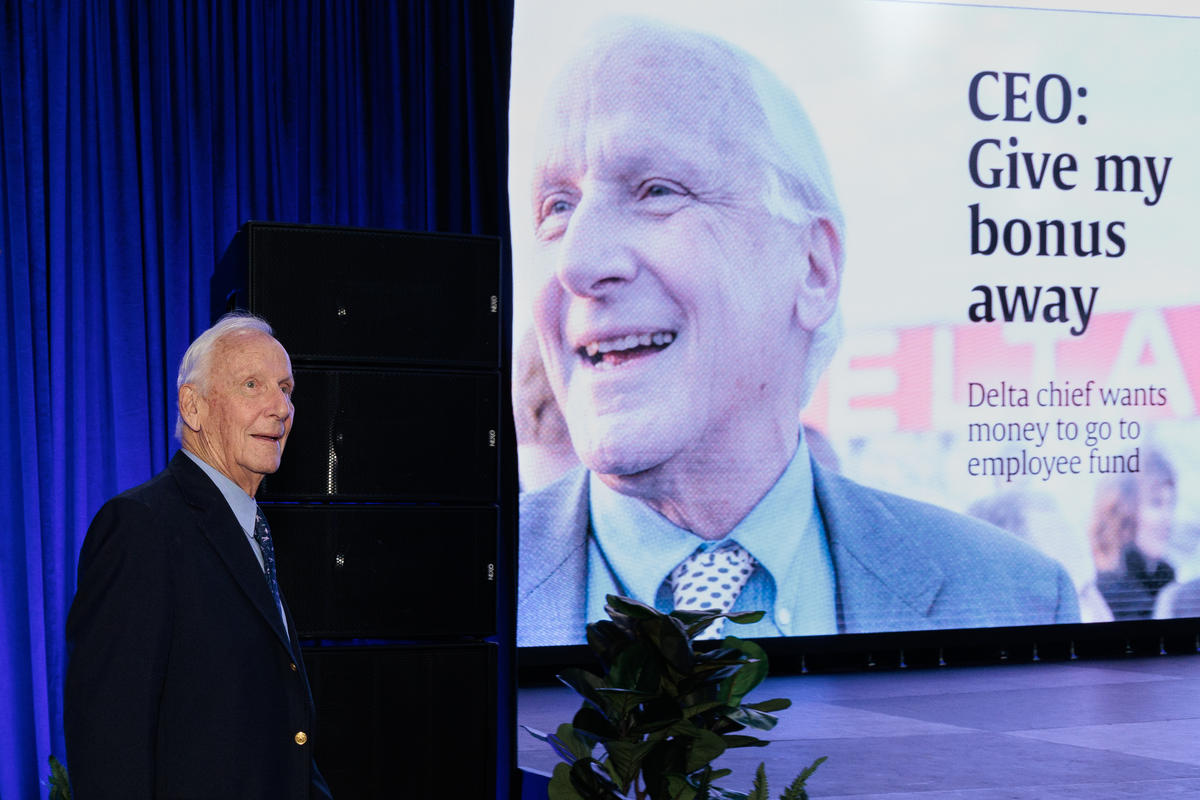 Jerry Grinstein Executive Building luncheon | Delta News Hub