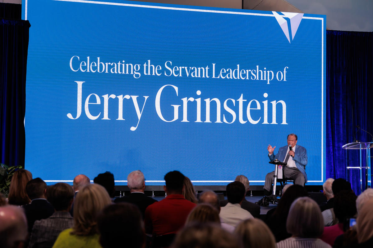 Celebrating the servant leadership of Jerry Grinstein | Luncheon ...