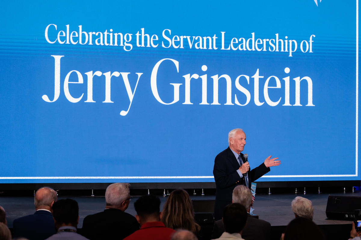 Celebrating the servant leadership of Jerry Grinstein | Luncheon ...