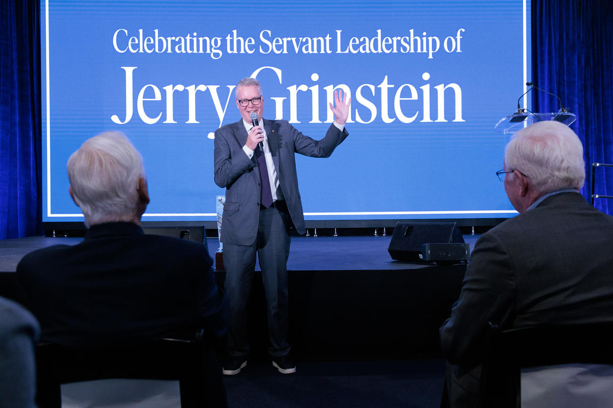 Jerry Grinstein Executive Building luncheon | Delta News Hub