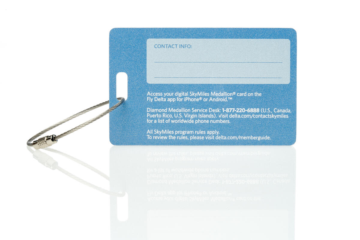 Medallion Bag Tags - Diamond Medallion | Delta News Hub