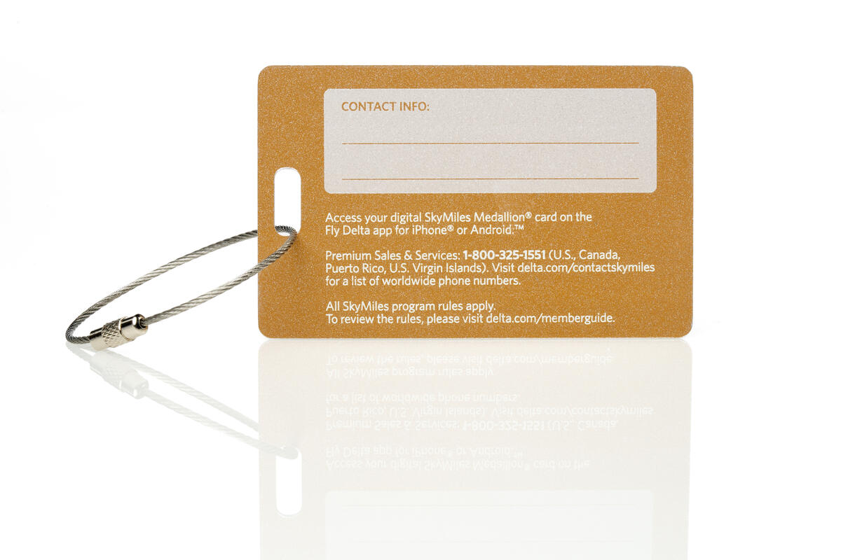 Medallion Bag Tags - Gold Medallion | Delta News Hub