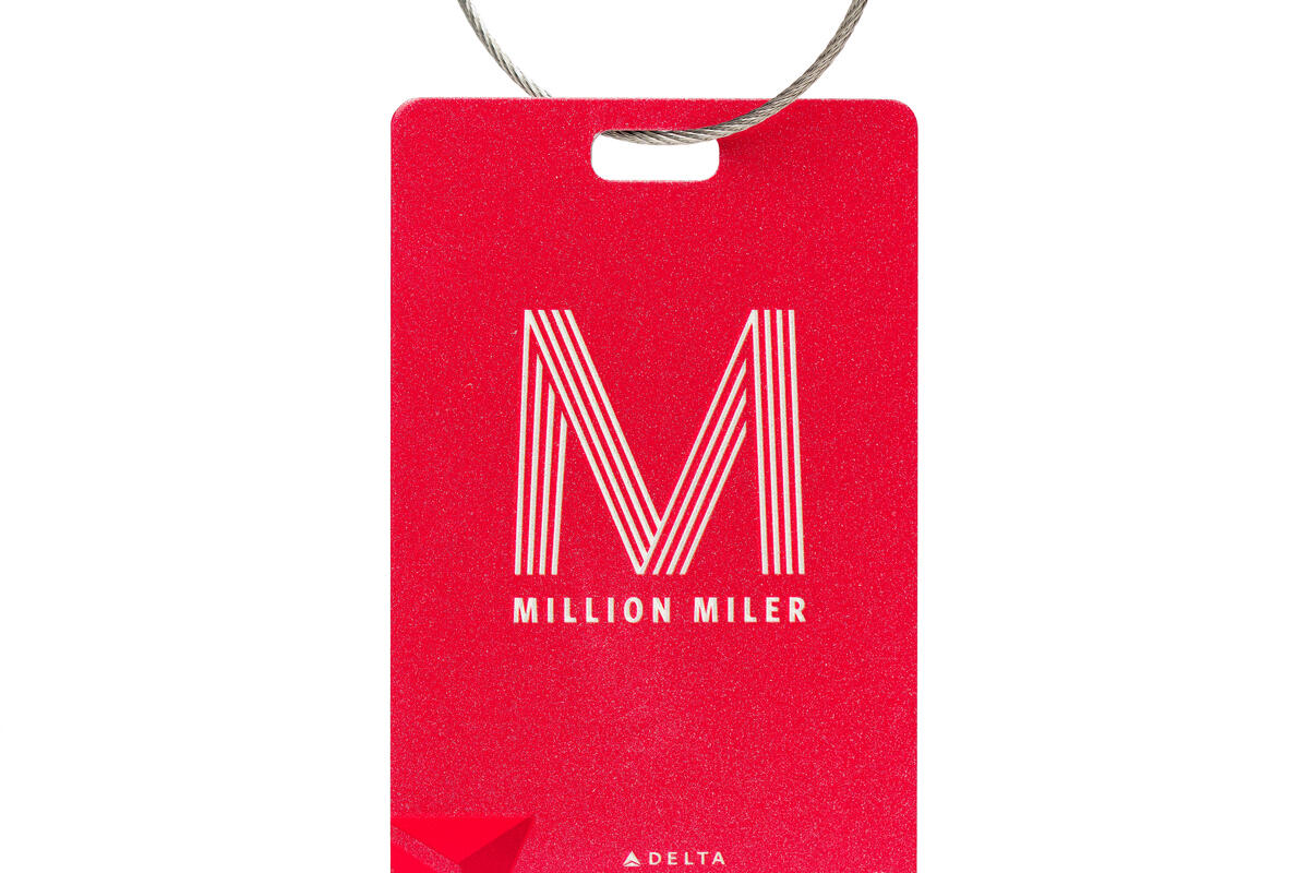 Medallion Bag Tags - Million Miler | Delta News Hub