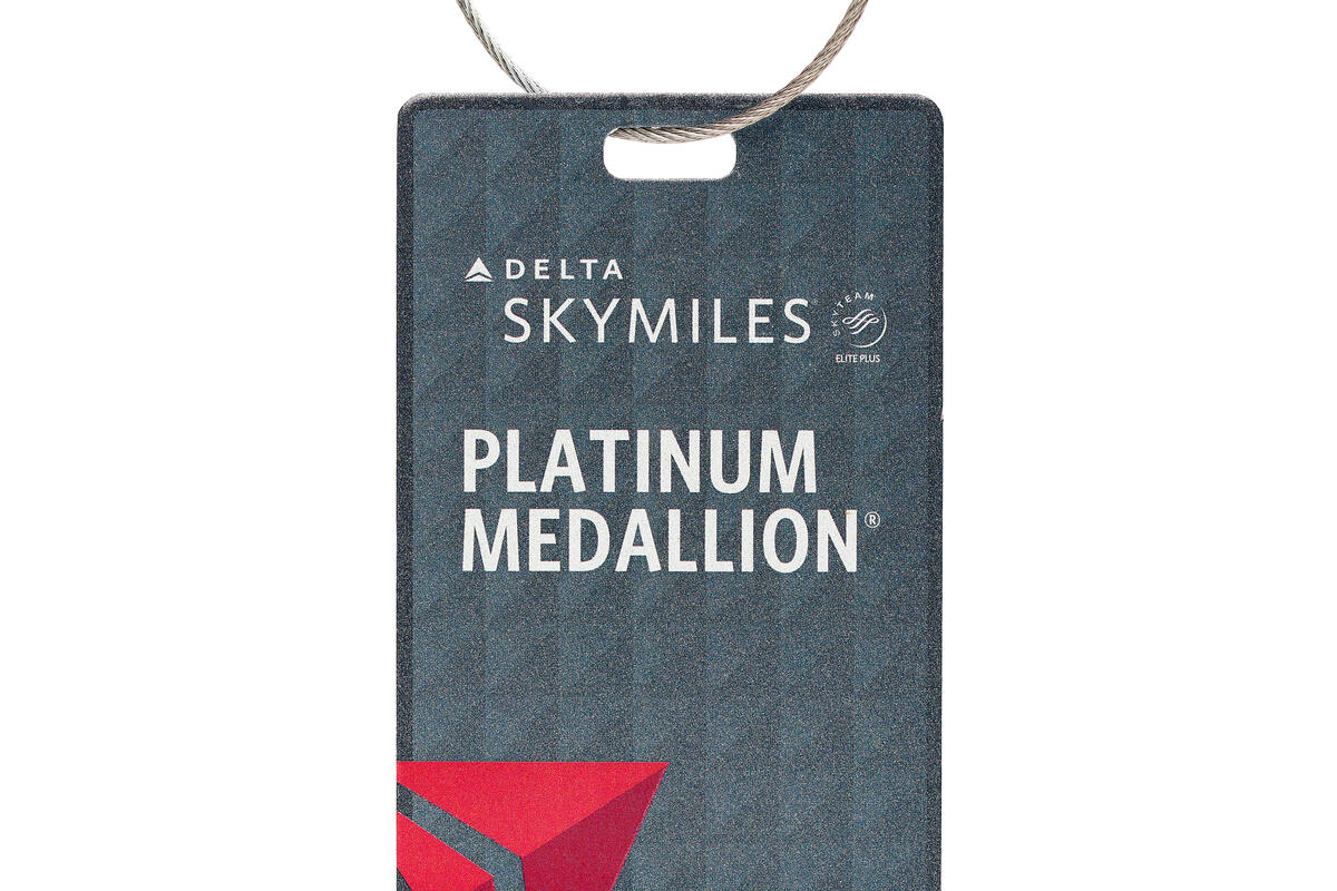 Medallion Bag Tags - Platinum Medallion | Delta News Hub